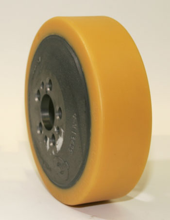 Polyurethane Drive Tire Assembly for Multiton ELE-45 Electric Lift Tru